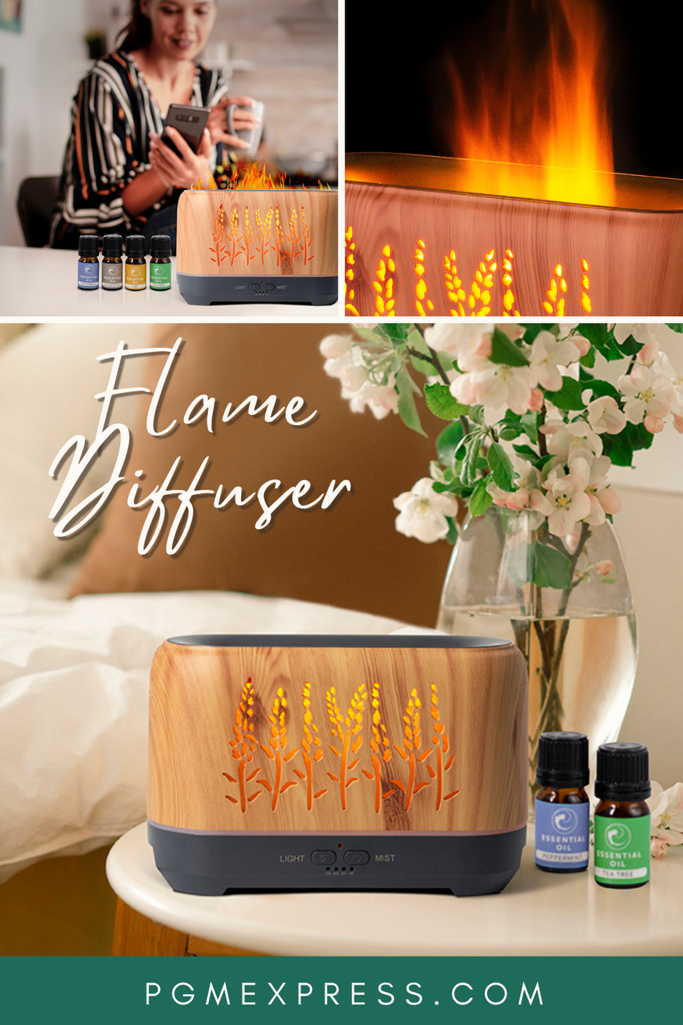The Eternal Living Flame Diffuser: The Best Way to Increase Indoor Hum ...
